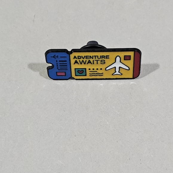 Hot Topic | Jewelry | Plane Ticket Enamel Pin Brooch Lapel Aesthetic ...